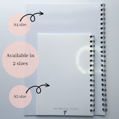 Wedding Notes Planner - Personalised Notebook Notepad Journal A5 Noteb ...