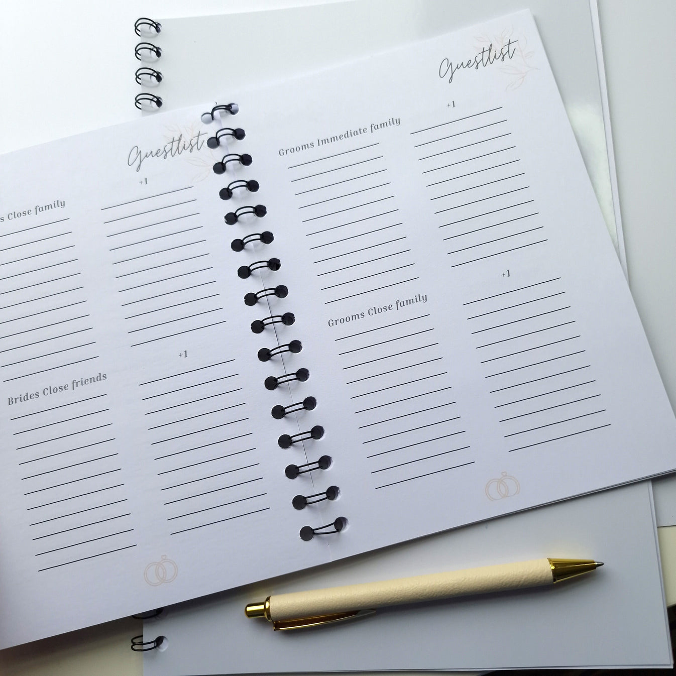 Wedding Notes Planner - Personalised Notebook Notepad Journal A5 Noteb ...